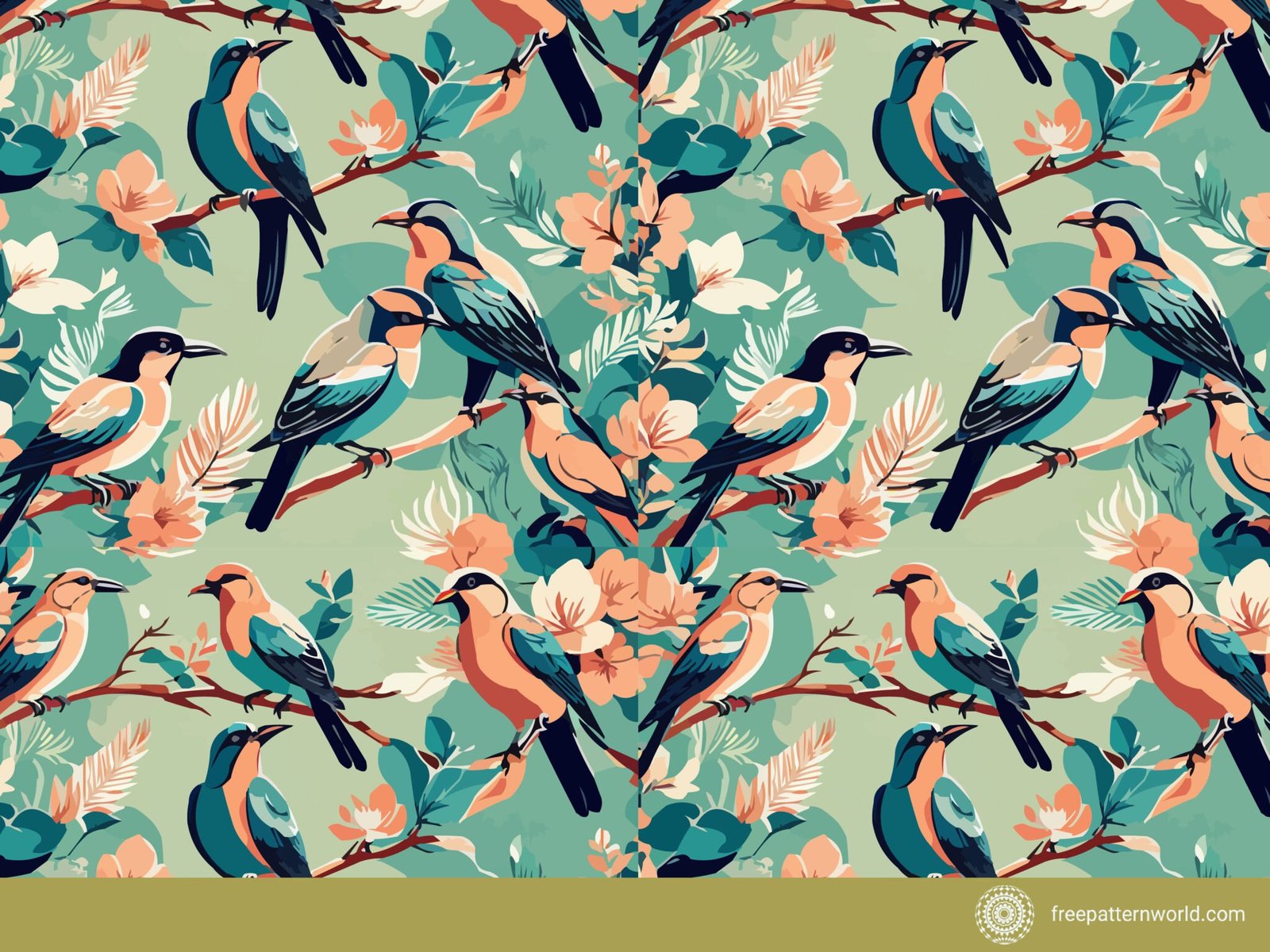 Top 5 Birds Pattern Designs